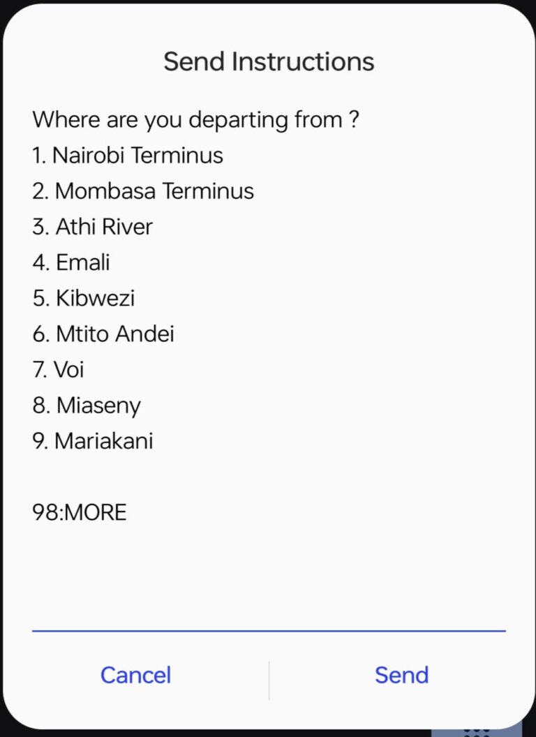 Step-by-Step Guide on How to Book the SGR (Standard Gauge Railway ...