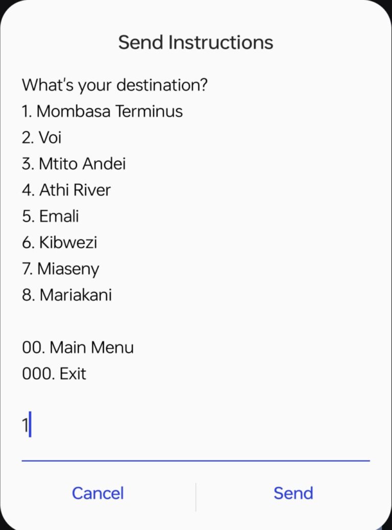 Step-by-Step Guide on How to Book the SGR (Standard Gauge Railway ...